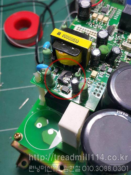 아이마스터 TM3-008i(iMASTER TM3-008i)/충남 금산군 복수면 다복동길/전원 관련 문제 런닝머신 인버터 수리 | 듀얼 헬스기구, 헬스장 바닥 고무 매트 시공 ...